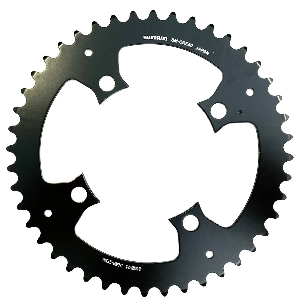 Chainring, Shimano 44T chainring, 104 BCD, 4 bolt – Larry vs Harry