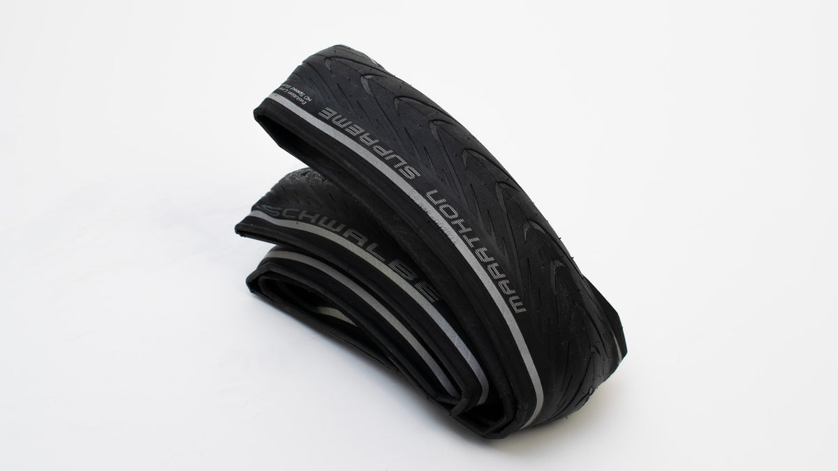 Tire, Schwalbe Marathon Supreme 20", front – Larry vs Harry